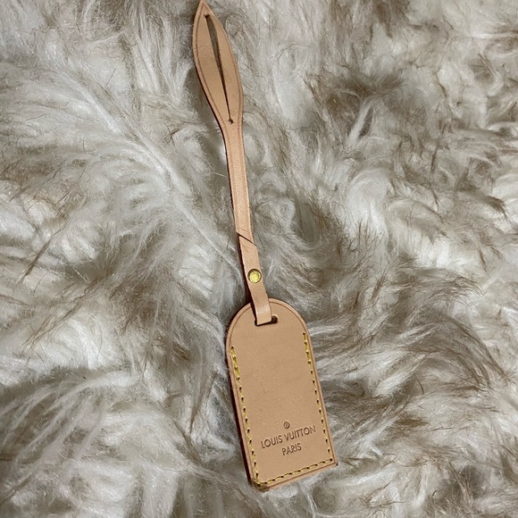 Louis Vuitton | Accessories | Louis Vuitton Name Tag W Pink Inset ...